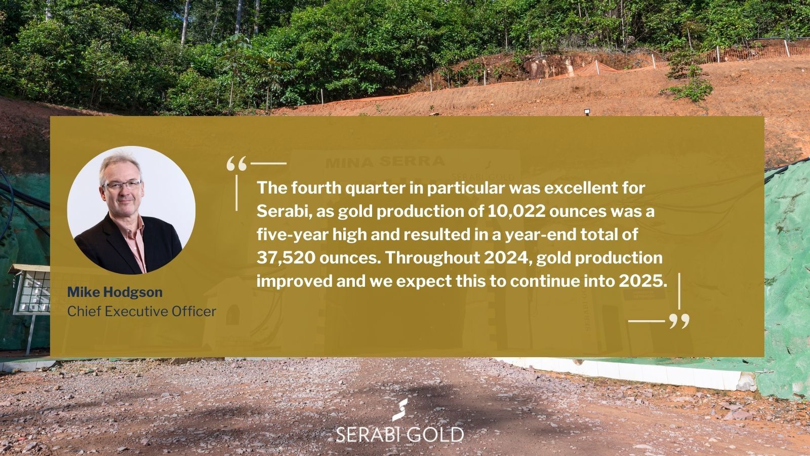 Q4 2024 Production Results and Operational Highlights - Serabi Gold Plc